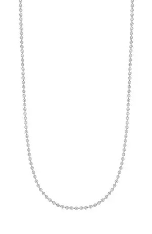 Bony Levy Monaco Diamond Tennis Necklace - 18k White Gold
