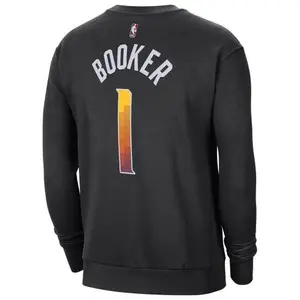 JORDAN BRAND Devin Booker Phoenix Suns Statement Pullover Sweatshirt By - Black