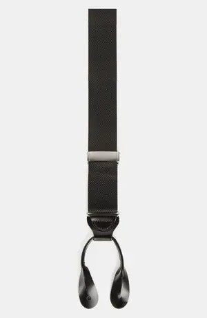 Trafalgar Trafalgar Solid Suspenders Black