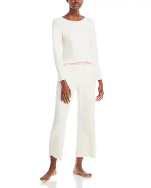COZYLAND Ellie Cotton Pajama Set - Rose Water