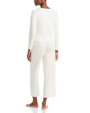 COZYLAND Ellie Cotton Pajama Set - Rose Water