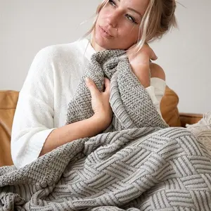 PINK LEMONADE Washed Brick Throw