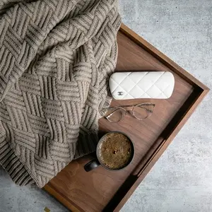 PINK LEMONADE Washed Brick Throw
