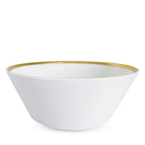 TWIG NEW YORK Golden Edge Cereal Soup Bowl - Gold
