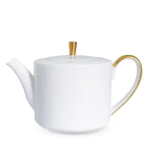TWIG NEW YORK Golden Edge Tea Pot - Gold