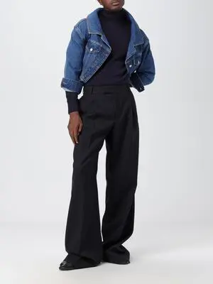 Alexander McQueen Wool Wide-leg Pants