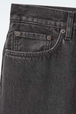 Cos Volume Wide-leg Jeans - Black