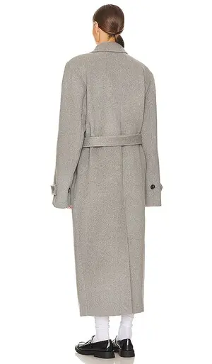 HELSA Bold Shoulder Long Coat