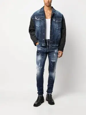 Dsquared2 Mid-rise Skinny Jeans - Blue