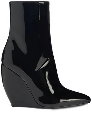GIUSEPPE ZANOTTI 105mm Tylde Wedge Boots - Black