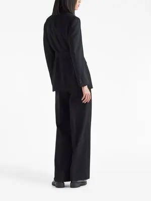 Prada Belted Tailored Trousers