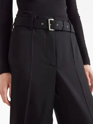 Prada Belted Tailored Trousers