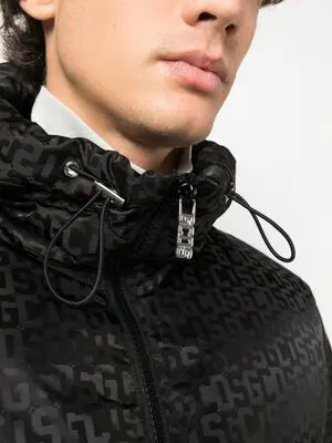 Gcds Logo-monogrammed Padded Jacket
