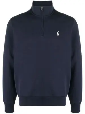 Polo Ralph Lauren Polo Pony High-neck Sweatshirt - Blue