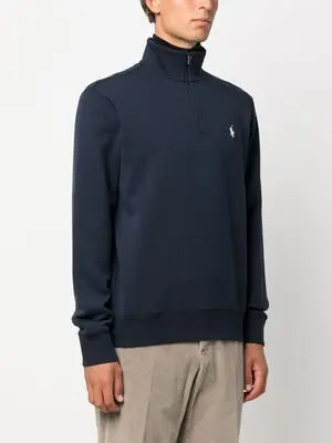 Polo Ralph Lauren Polo Pony High-neck Sweatshirt - Blue