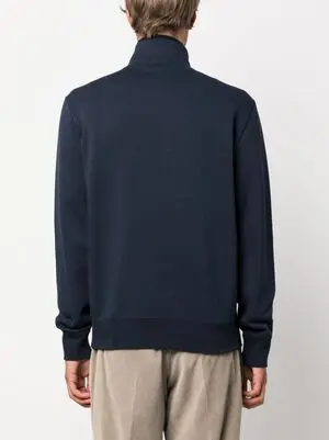 Polo Ralph Lauren Polo Pony High-neck Sweatshirt - Blue