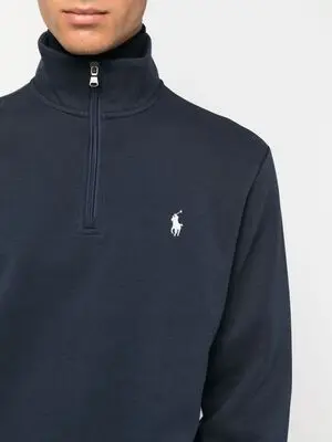 Polo Ralph Lauren Polo Pony High-neck Sweatshirt - Blue