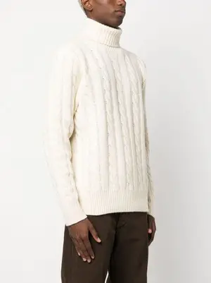 Polo Ralph Lauren Cable-knit Jumper - Neutrals