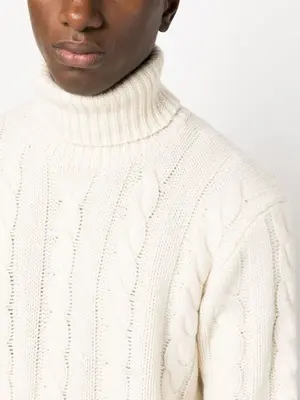 Polo Ralph Lauren Cable-knit Jumper - Neutrals