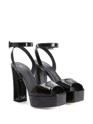 GIUSEPPE ZANOTTI 120mm Betty Platform Sandals