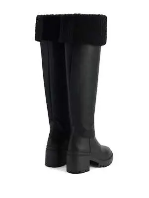 GIUSEPPE ZANOTTI Iwona 70mm Leather Boots