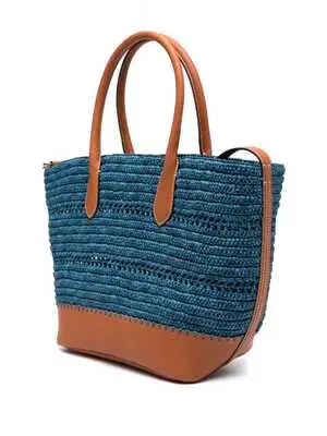 Ralph Lauren Raffia Tote Bag