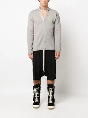Rick Owens Drop-crotch Drawstring Shorts - Black