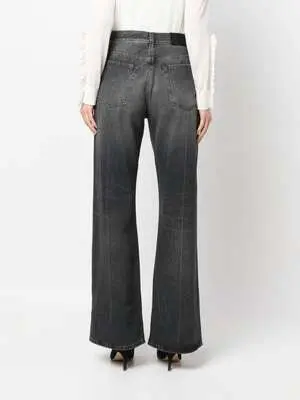 Pinko Logo-patch Bootcut Jeans