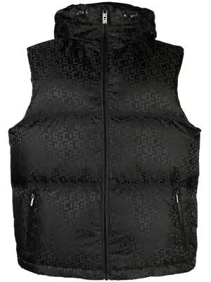 Gcds Logo-monogrammed Padded Gilet
