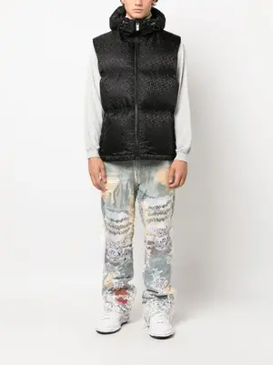 Gcds Logo-monogrammed Padded Gilet
