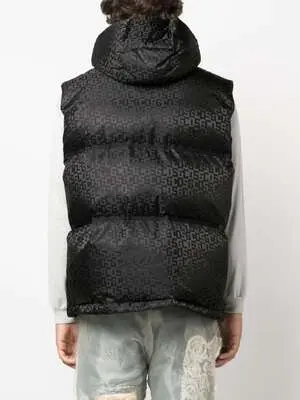 Gcds Logo-monogrammed Padded Gilet