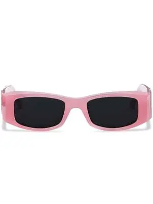 Palm Angels Rectangle-frame Sunglasses - Pink