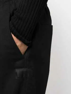 Y3 Drawstring-waist Tapered-leg Trousers