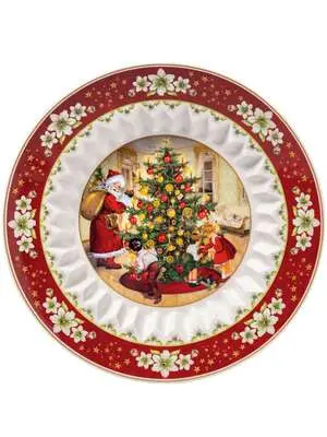 VILLEROY & BOCH Toy's Fantasy Porcelain Plate - Red