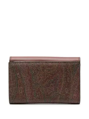 Etro Paisley-print Leather Wallet