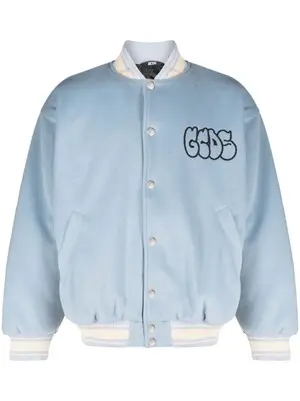 Gcds Graffiti Logo Varsity Bomber Jacket