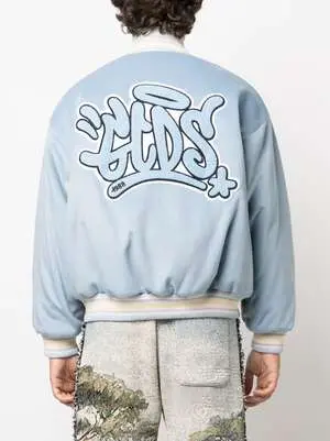 Gcds Graffiti Logo Varsity Bomber Jacket