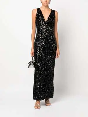 P.a.r.o.s.h Paris Sequin-embellished Dress