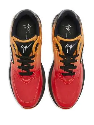 GIUSEPPE ZANOTTI Runner Low-top Sneakers - Red