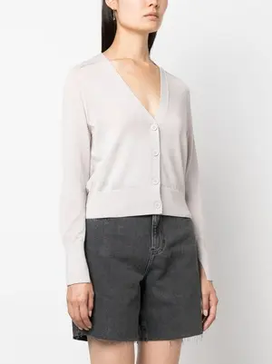 Calvin Klein V-neck Wool Cardigan