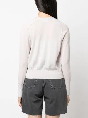 Calvin Klein V-neck Wool Cardigan