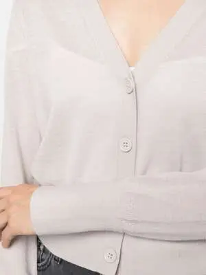 Calvin Klein V-neck Wool Cardigan