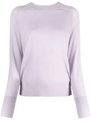 Calvin Klein Fine-Knit Wool Jumper Purple