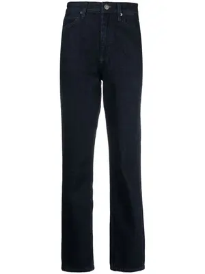 Calvin Klein High-rise Straight-leg Jeans
