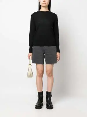 Calvin Klein Fine-knit Wool Jumper - Black