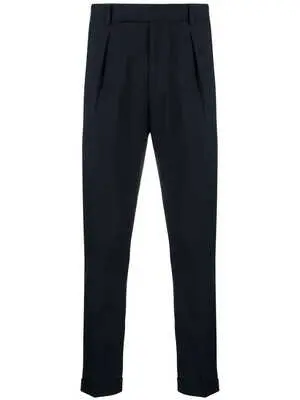 Paul Smith Straight-leg Tailored Wool Trousers - Blue