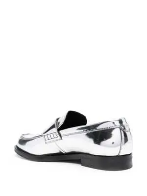 Gcds Reflective-effect Loafers - Silver