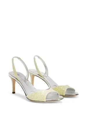 GIUSEPPE ZANOTTI 70mm Lilibeth Glitter Sandals