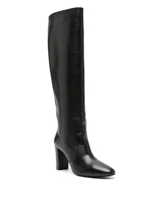 PAUL WARMER Viona 90mm Almond-toe Boots