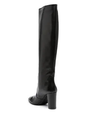 PAUL WARMER Viona 90mm Almond-toe Boots